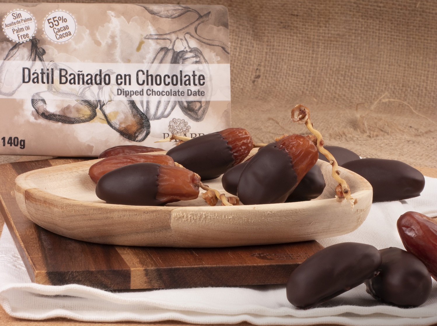 Fruta chocolateada, el mejor acompañamiento para el café - Paiarrop